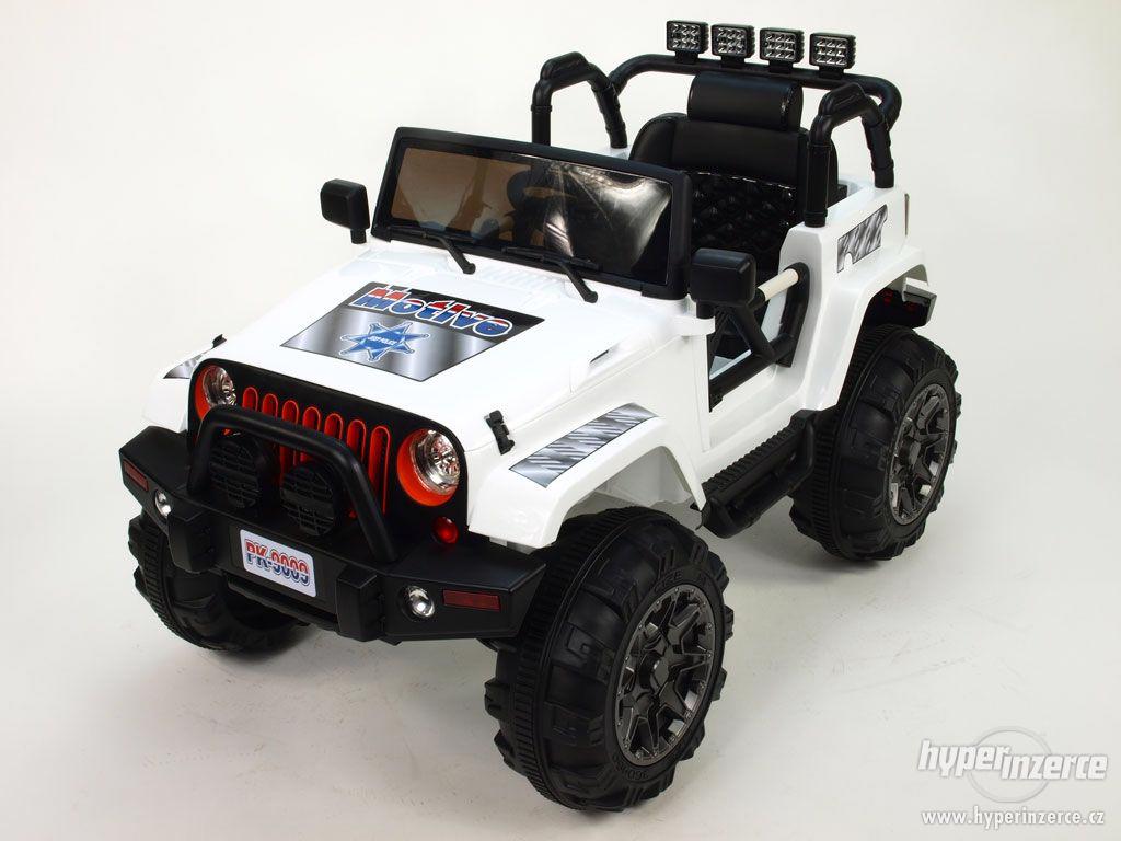 Dětské elektrické auto džíp Wrangler Černý - bazar - Hyperinzerce.cz