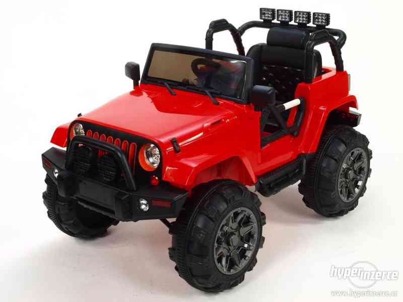 Dětské elektrické auto džíp Wrangler Černý - bazar - Hyperinzerce.cz