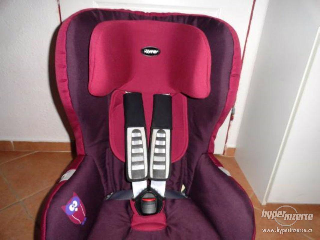 Autosedacka ROMER KING se sovičkou vínová 9-18KG - bazar - Hyperinzerce.cz