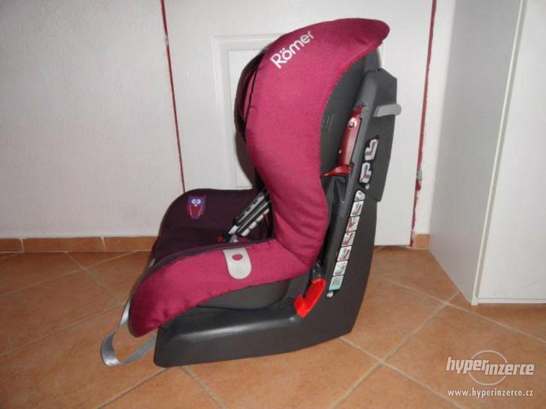 Autosedacka ROMER KING se sovičkou vínová 9-18KG - bazar - Hyperinzerce.cz