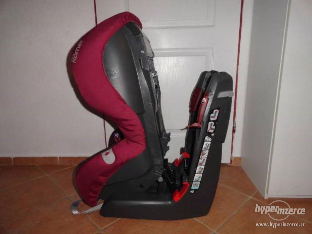 Autosedacka ROMER KING se sovičkou vínová 9-18KG - bazar - Hyperinzerce.cz