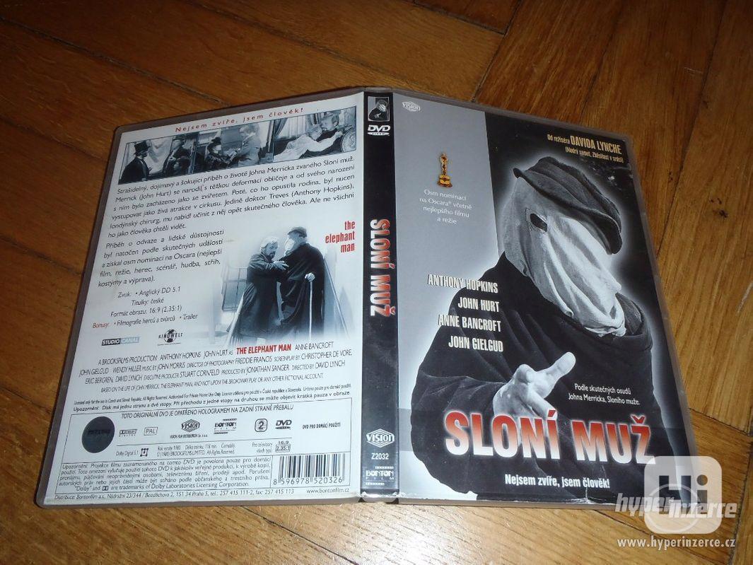 DVD Sloní muž 1980 Režie: David Lynch kultovka - bazar - Hyperinzerce.cz