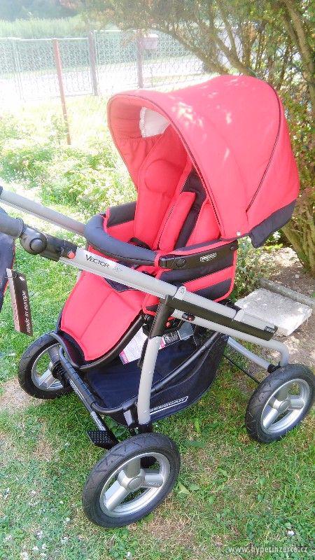 NOVÝ KOČÁREK BEBECAR VECTOR AT S 2-LETOU ZÁRUKOU - bazar - Hyperinzerce.cz