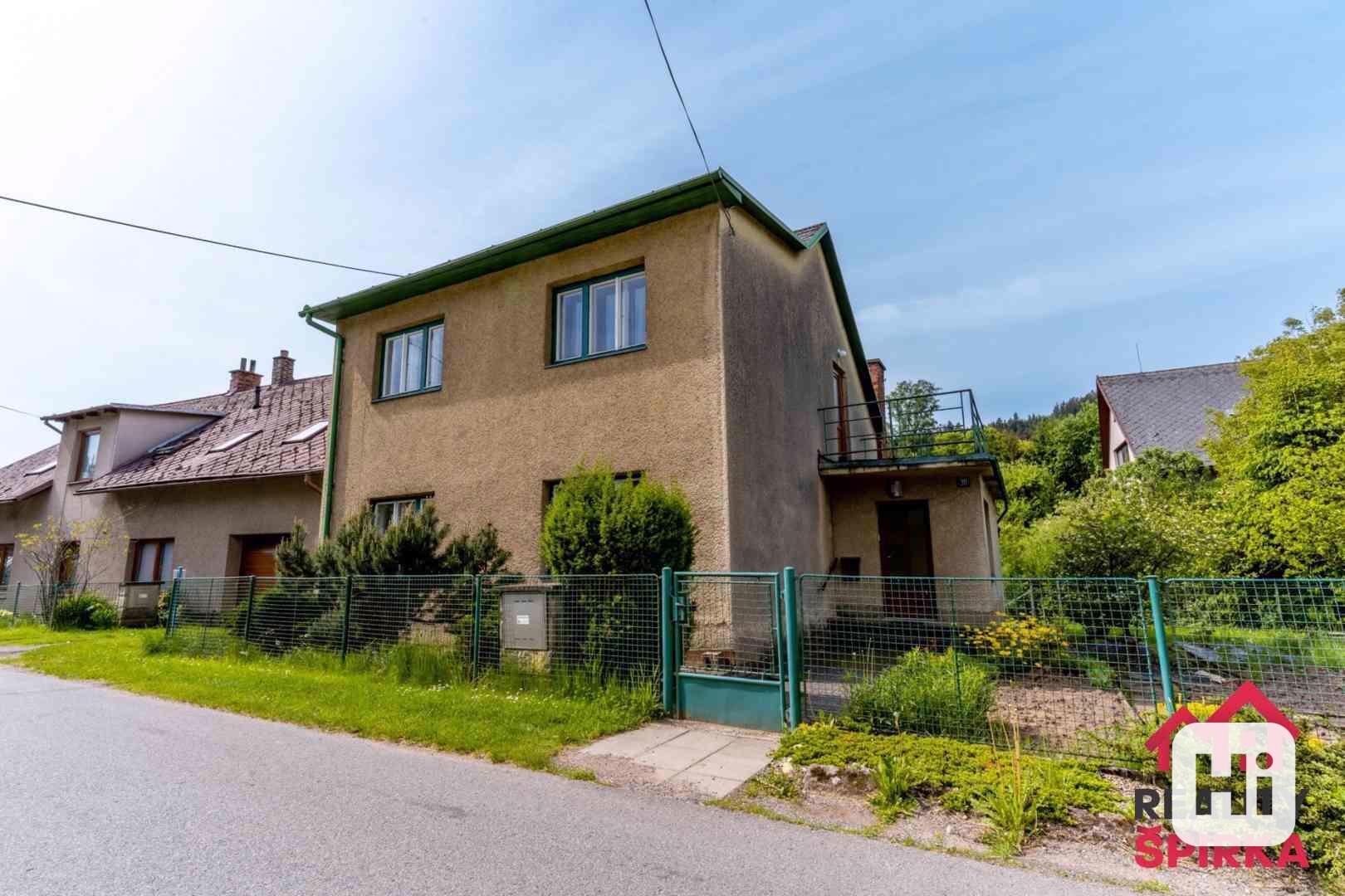 Prodej RD se zahradou, kůlnou, dílnou a garáží, pozemek 506 m2, obec Hnátnice, okres Ústí nad ...
