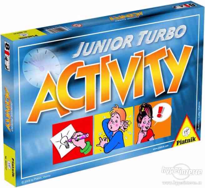 Dětská společenská hra ACTIVITY turbo junior - bazar - Hyperinzerce.cz