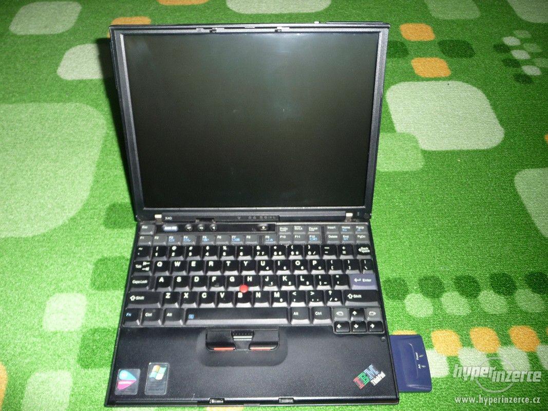 Zachovalý Notebook IBM ThinkPad X40 - bazar - Hyperinzerce.cz