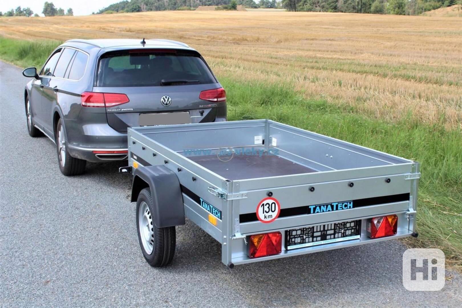 TANATECH - Přívěs BASIC 201 201x125cm 750kg sklopný - bazar - Hyperinzerce.cz