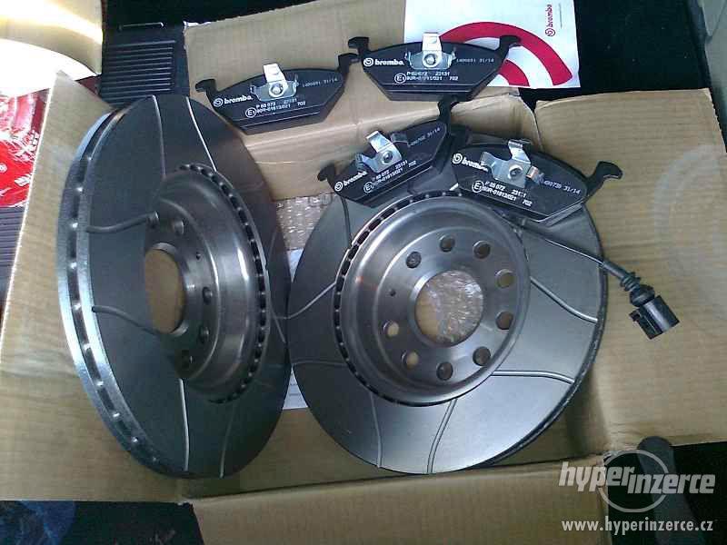 Kotouče + desky - A3, ALTEA, OCTAVIA II, YETI, GOLF - BREMBO - bazar ...
