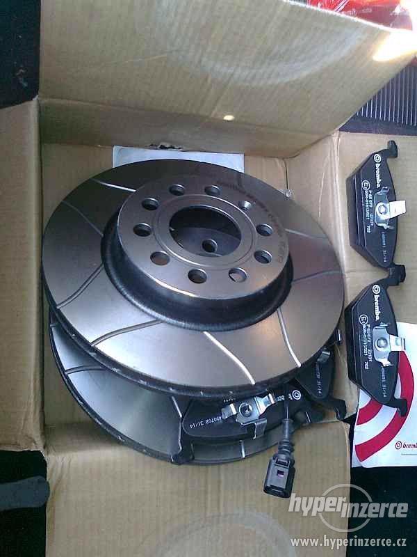 Kotouče + desky - A3, ALTEA, OCTAVIA II, YETI, GOLF - BREMBO - bazar ...