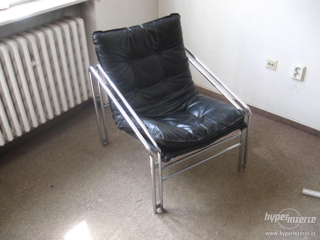 kancelářská kožená křesla - bazar - Hyperinzerce.cz