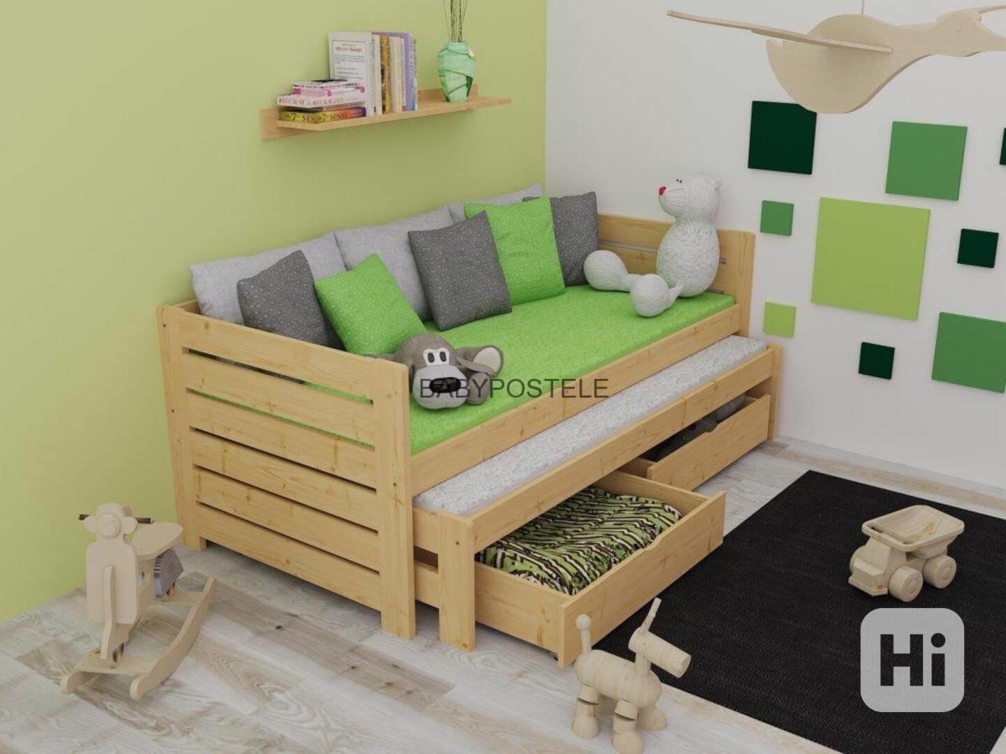 Postel pro 2 děti - KOMPLETNÍ VÝBAVA - bazar - Hyperinzerce.cz