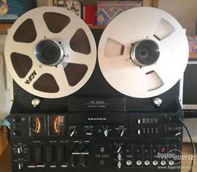 kotoučový magnetofon GRUNDIG TS 1000 - bazar - Hyperinzerce.cz