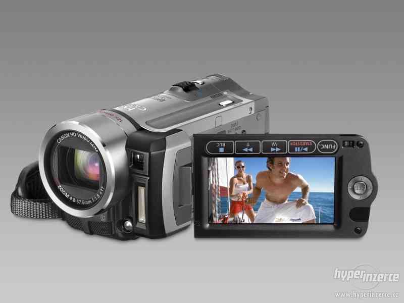 Full hd kamera canon hf100 + 2. baterie + 8GB SD + brašna - bazar ...
