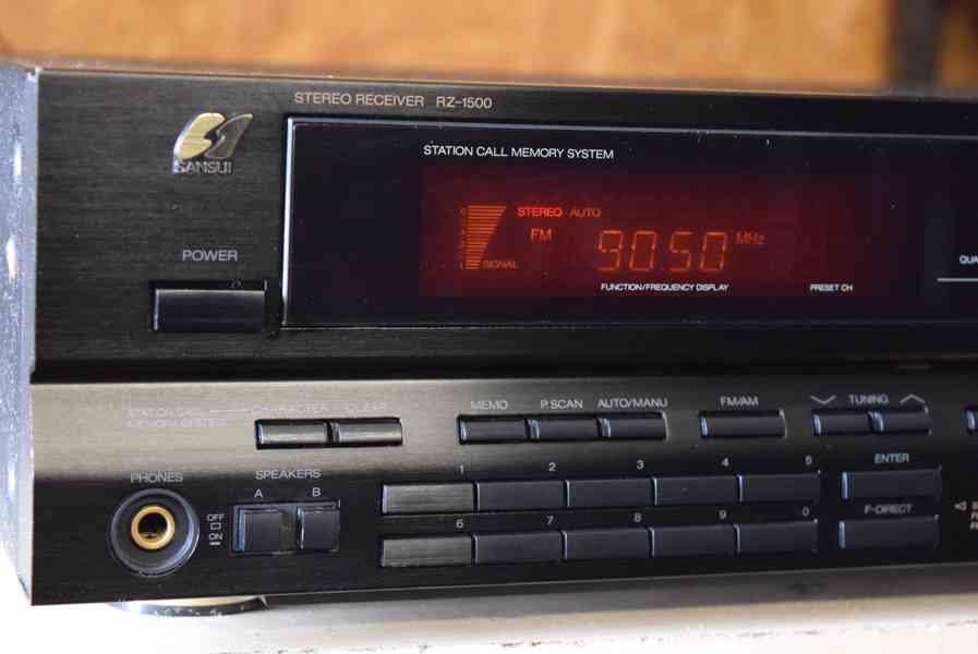 SANSUI RZ-1500 LEVNÝ STEREO RECEIVER 2 !! - bazar - Hyperinzerce.cz