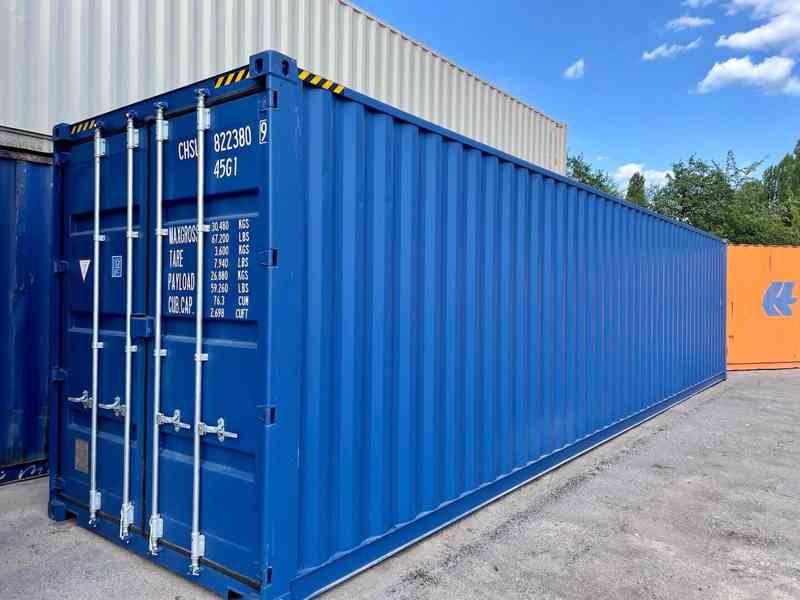 Nový skladový kontejner (lodní/námořní) 40ft - bazar - Hyperinzerce.cz