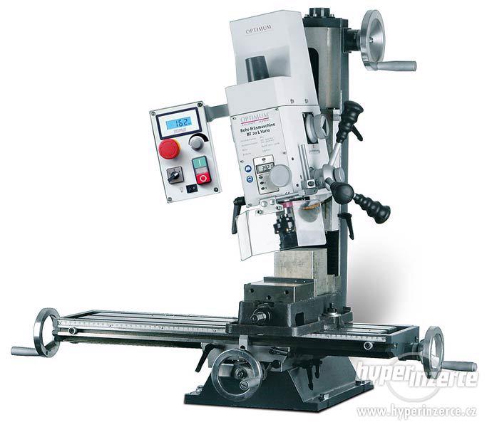 Vrtačko frézka na kov Optimum BF20Vario - stolní - bazar - Hyperinzerce.cz