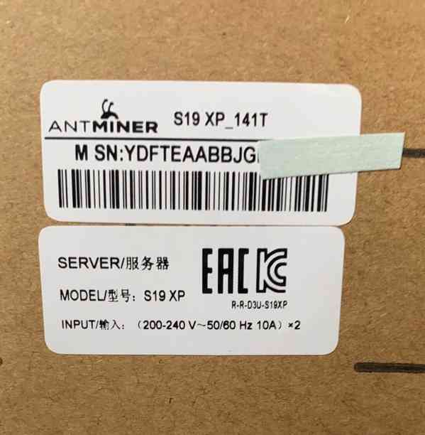 Authentic Bitmain Antminer S19 XP 141T - bazar - Hyperinzerce.cz