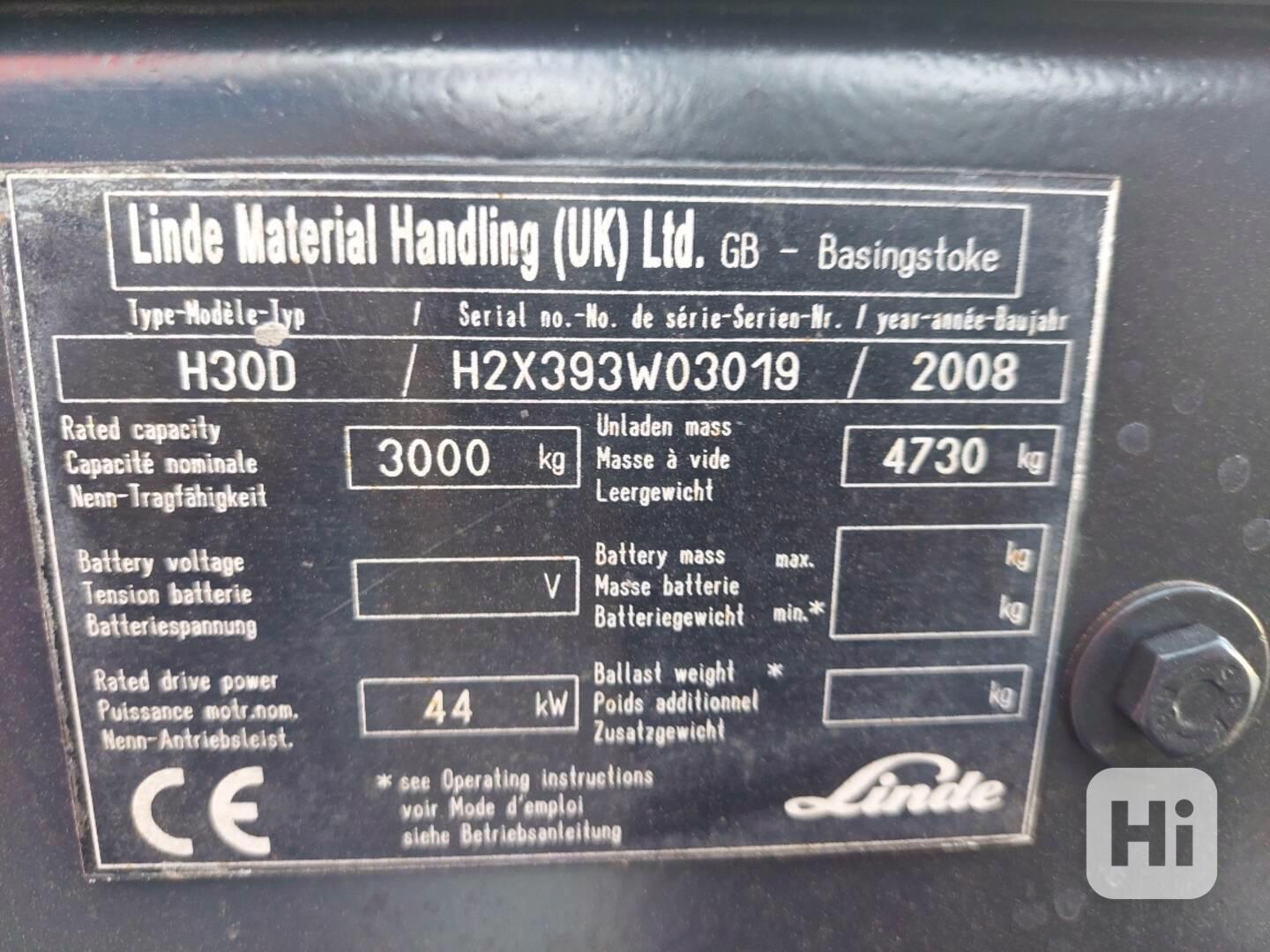 Linde H30D - bazar - Hyperinzerce.cz