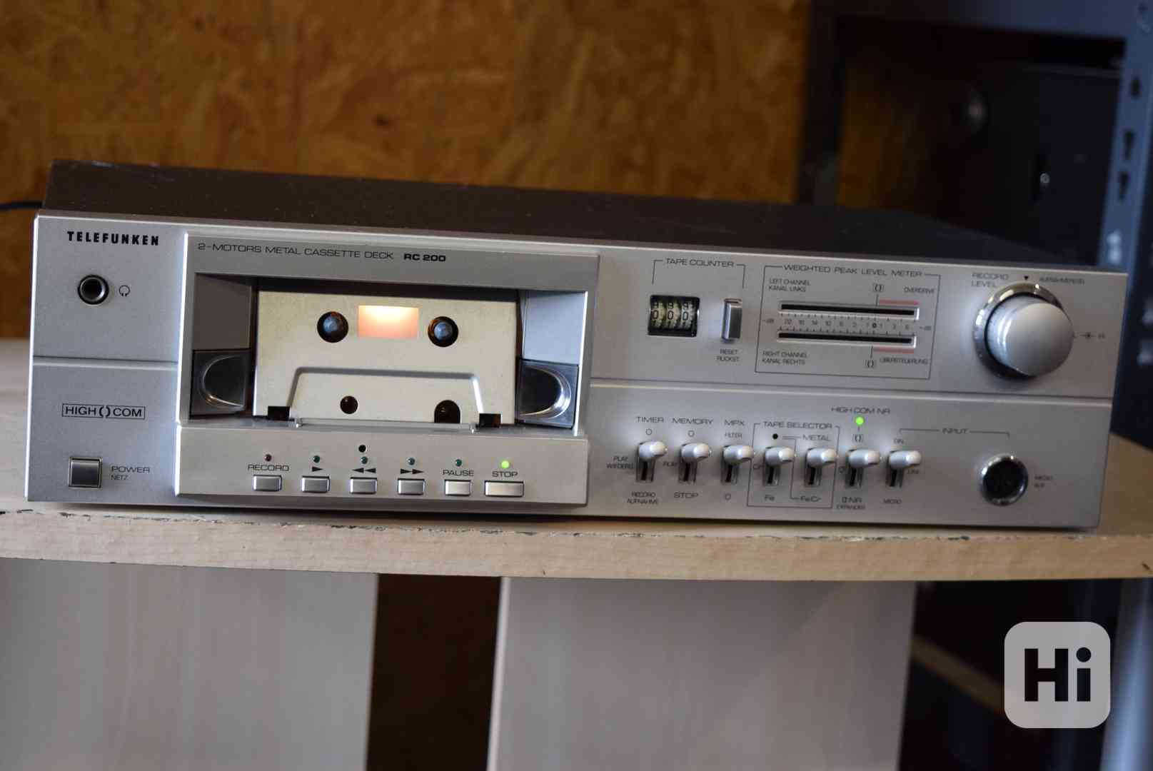 TELEFUNKEN RC 200 KVALITNÍ STEREO TAPE DECK !! - bazar - Hyperinzerce.cz