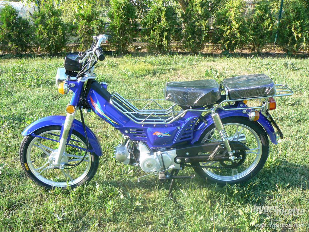 Moped Leo 50cc, čtyřtakt, nový s SPZ - bazar - Hyperinzerce.cz