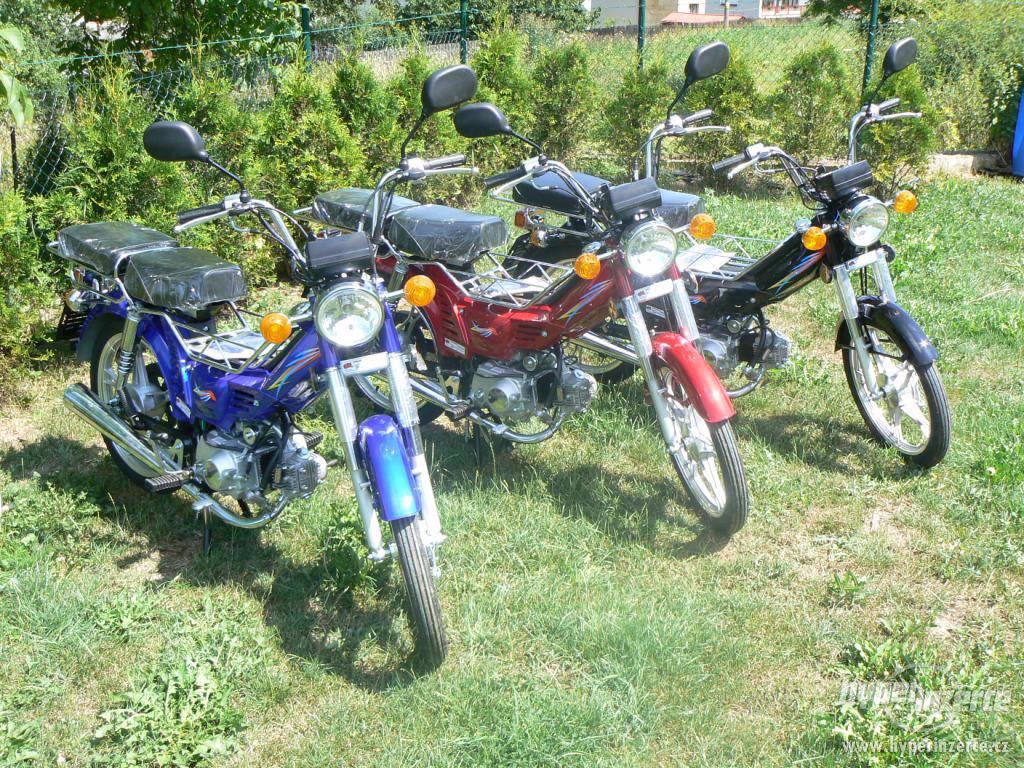 Moped Leo 50cc, čtyřtakt, nový s SPZ - bazar - Hyperinzerce.cz