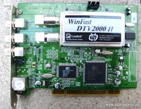 Hybridní TV karta WinFast DTV2000 H + FM - bazar - Hyperinzerce.cz