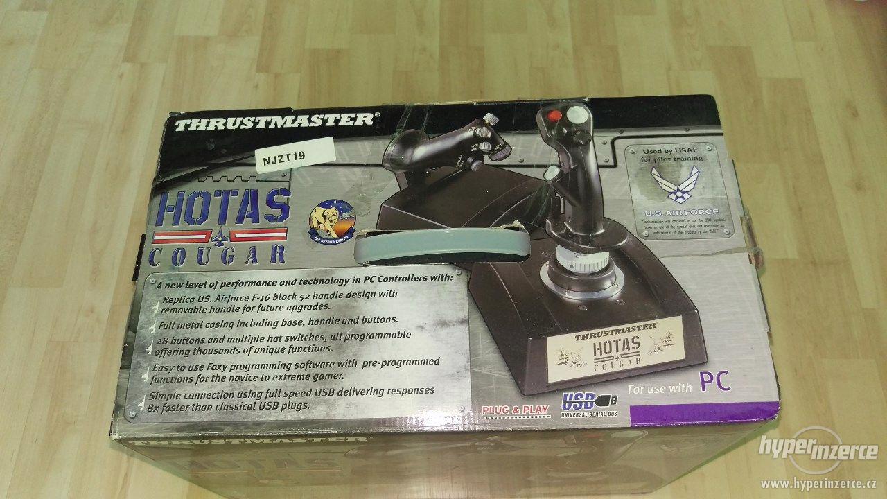 Joystick Hotas Cougar (Thrustmaster) F-16 - bazar - Hyperinzerce.cz