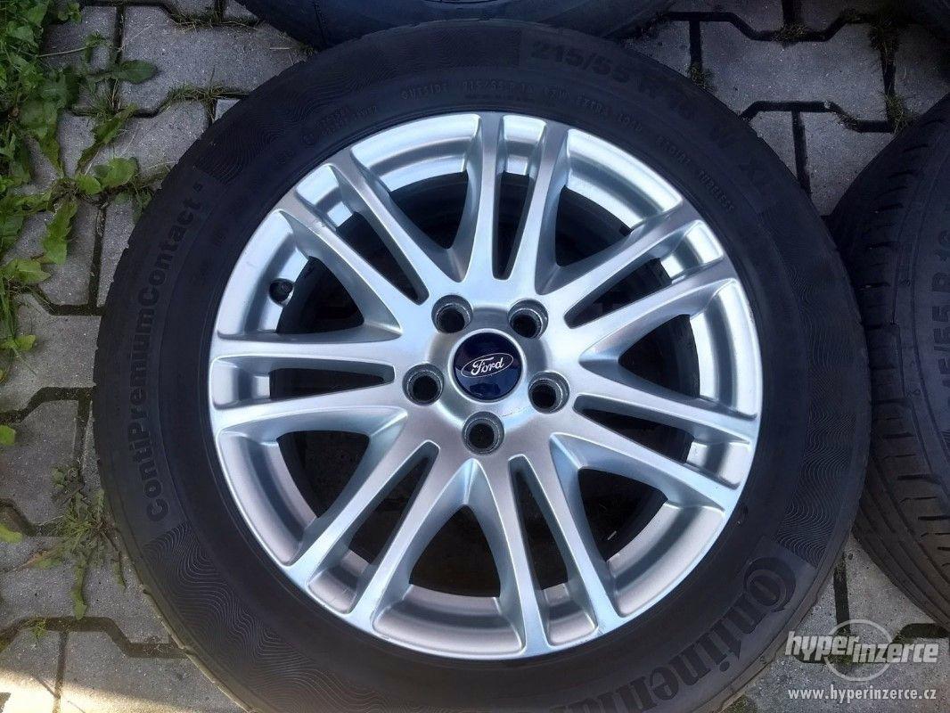 Alu kola Ford mondeo Focus 7x16 5x108 ET50 215/55R16 - bazar - Hyperinzerce.cz