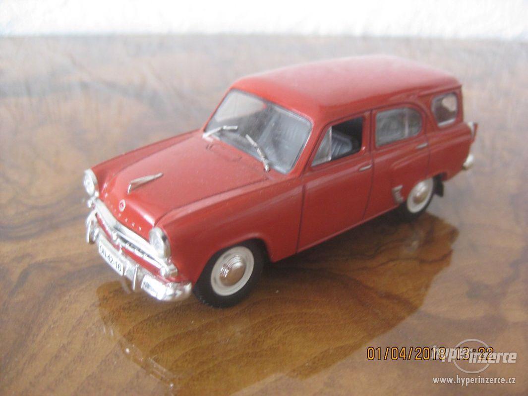 modely aut, např.: TATRA, Škoda, VOLHA a motorek BMW, atd... - bazar ...