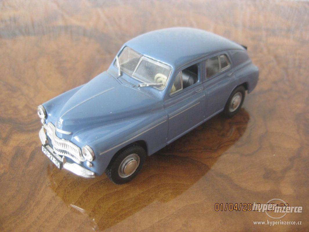 modely aut, např.: TATRA, Škoda, VOLHA a motorek BMW, atd... - bazar ...