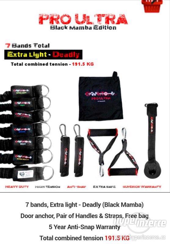 Sada odporovych gum / expanderu Elastitone - bazar - Hyperinzerce.cz