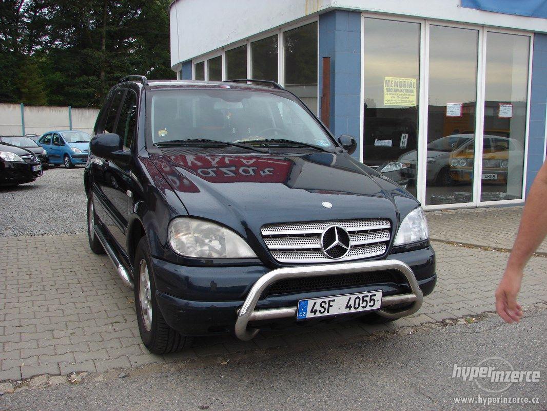 Mercedes benz ml 270 cdi r.v.2001 (manuál) - bazar - Hyperinzerce.cz