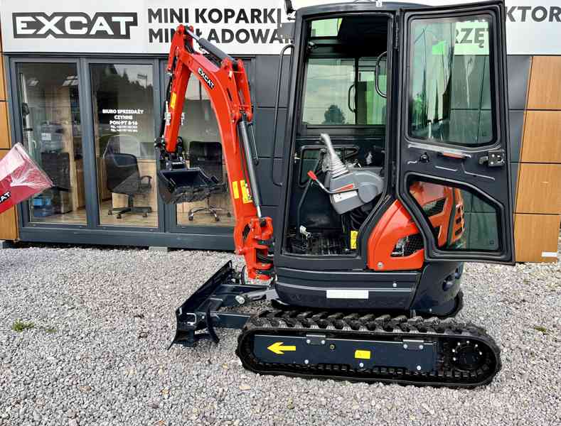 Nové minirypadlo EXCAT X22s, hmotnost 2,2 T,KABINA - bazar ...