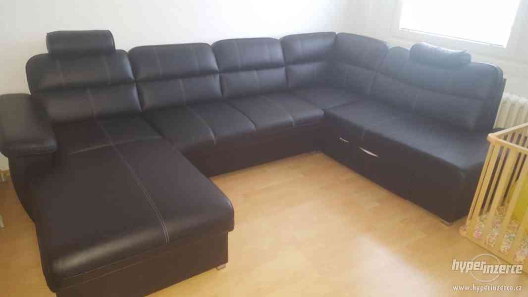 Luxusní rohova sedací souprava - bazar - Hyperinzerce.cz
