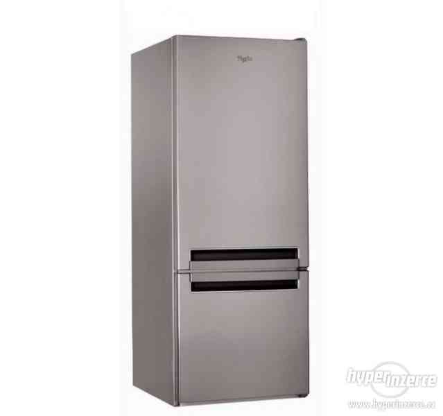 Kombinovaná lednice s mrazákem whirpool (nerez) - bazar - Hyperinzerce.cz