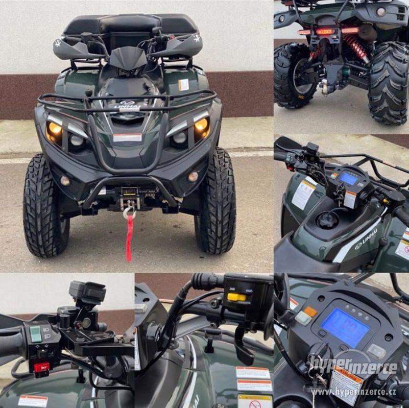 Linhai Dragonfly 400 4x4 s navijákem a přepravkou - bazar - Hyperinzerce.cz