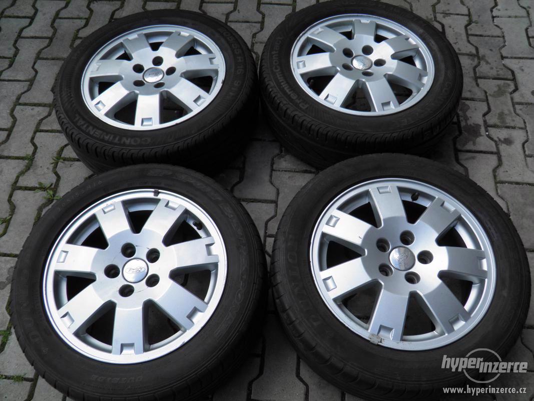 5x108 Originál Alu kola Ford 16" pneu 205/55R16 - bazar - Hyperinzerce.cz