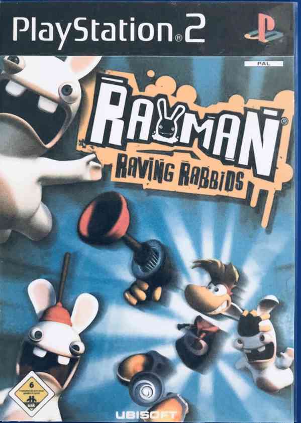 PS2 - Rayman: Raving rabbids (Šílení králíci) - bazar - Hyperinzerce.cz