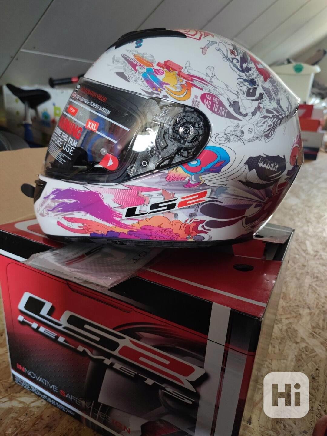 Silniční přilba LS2 FF351 Comic - bazar - Hyperinzerce.cz