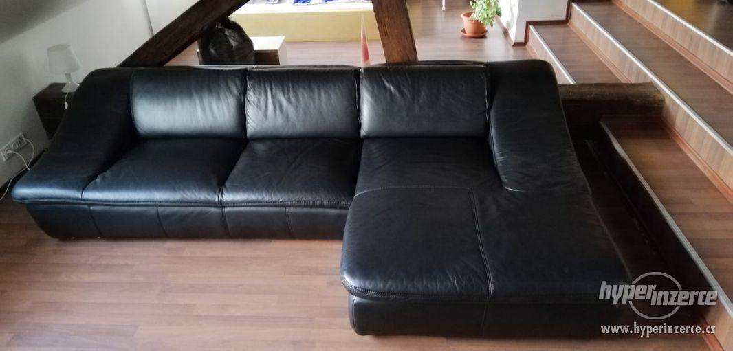 Kožená sedačka - bazar - Hyperinzerce.cz