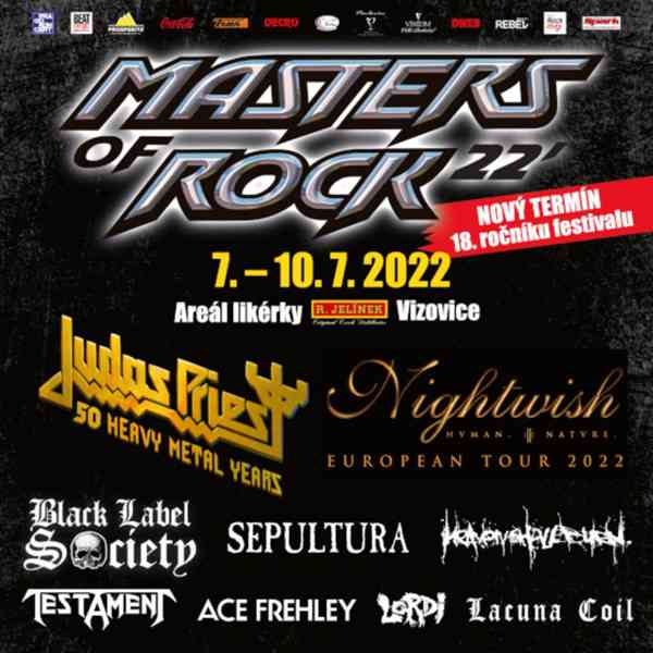 Vstupenky na festival Masters of Rock 2022 - bazar - Hyperinzerce.cz