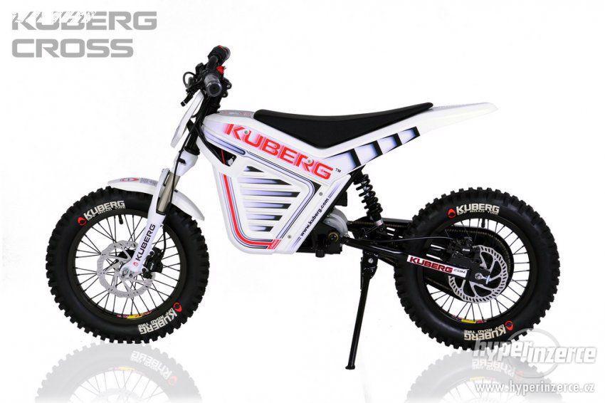 Profesionální dětský elektrický motocykl KUBERG Cross - bazar ...