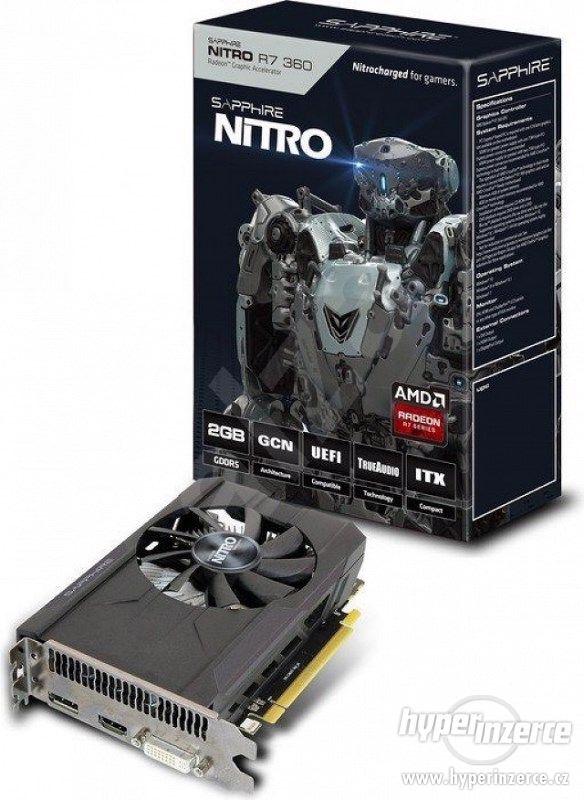 Výkonná herní grafická karta Radeon R7 360 2GB - bazar - Hyperinzerce.cz
