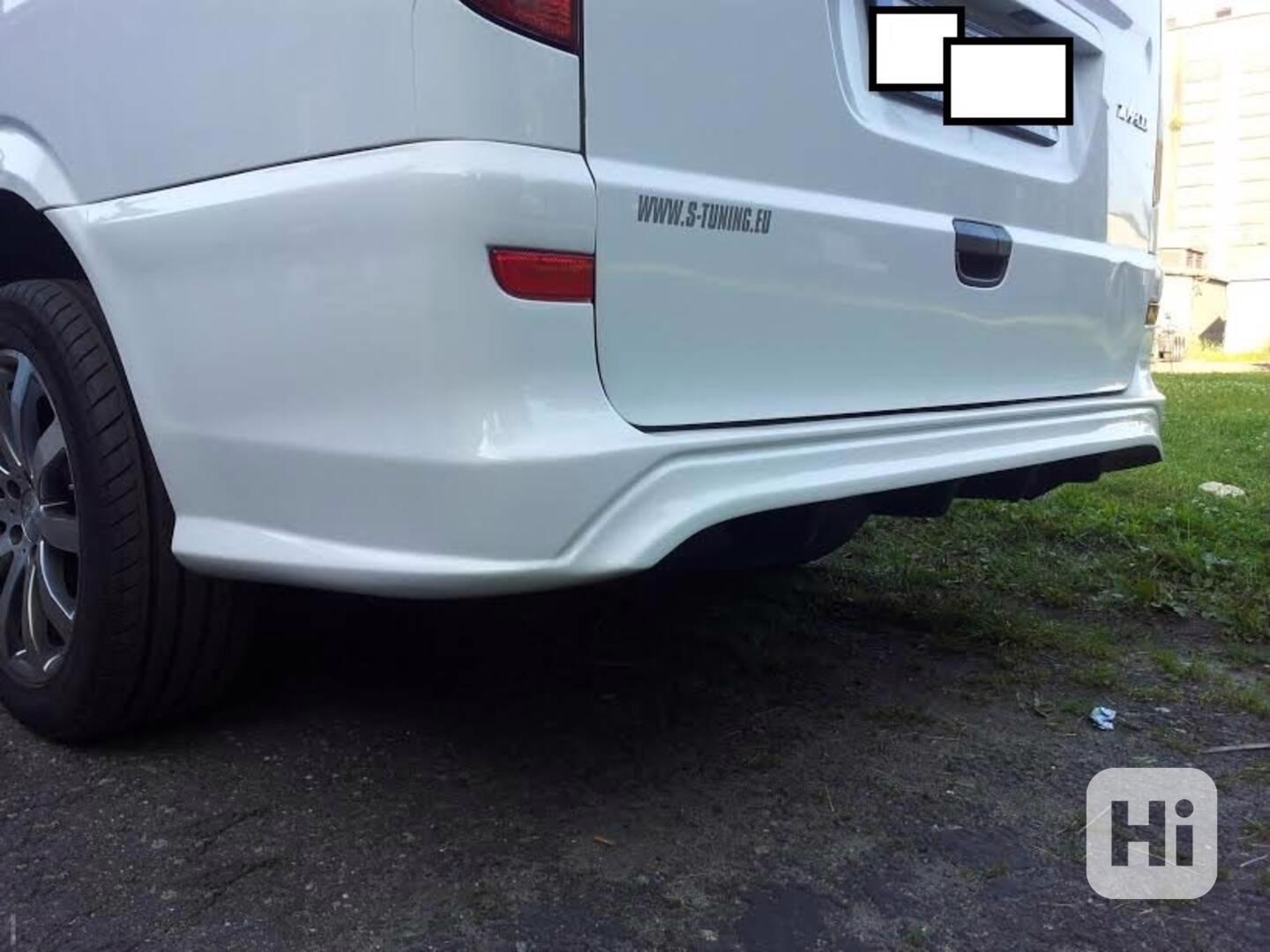 MERCEDES VITO 2 W639 spoiler ZADNI naraznik tuning - bazar ...