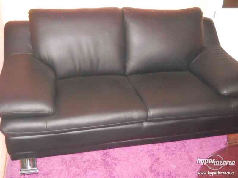 kožený gauč - bazar - Hyperinzerce.cz