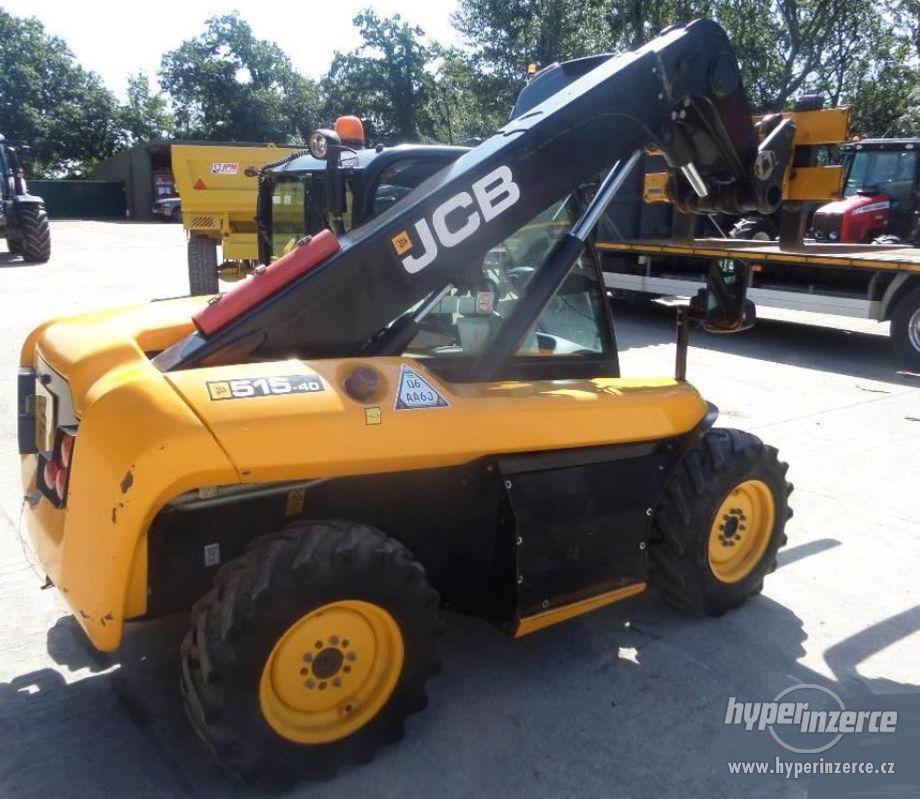 teleskopický manipulátor JCB 515-40, rok 2010, 4036h.,4x4 - bazar ...