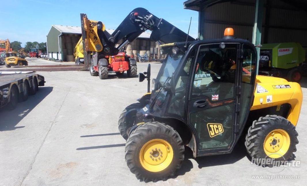 teleskopický manipulátor JCB 515-40, rok 2010, 4036h.,4x4 - bazar ...