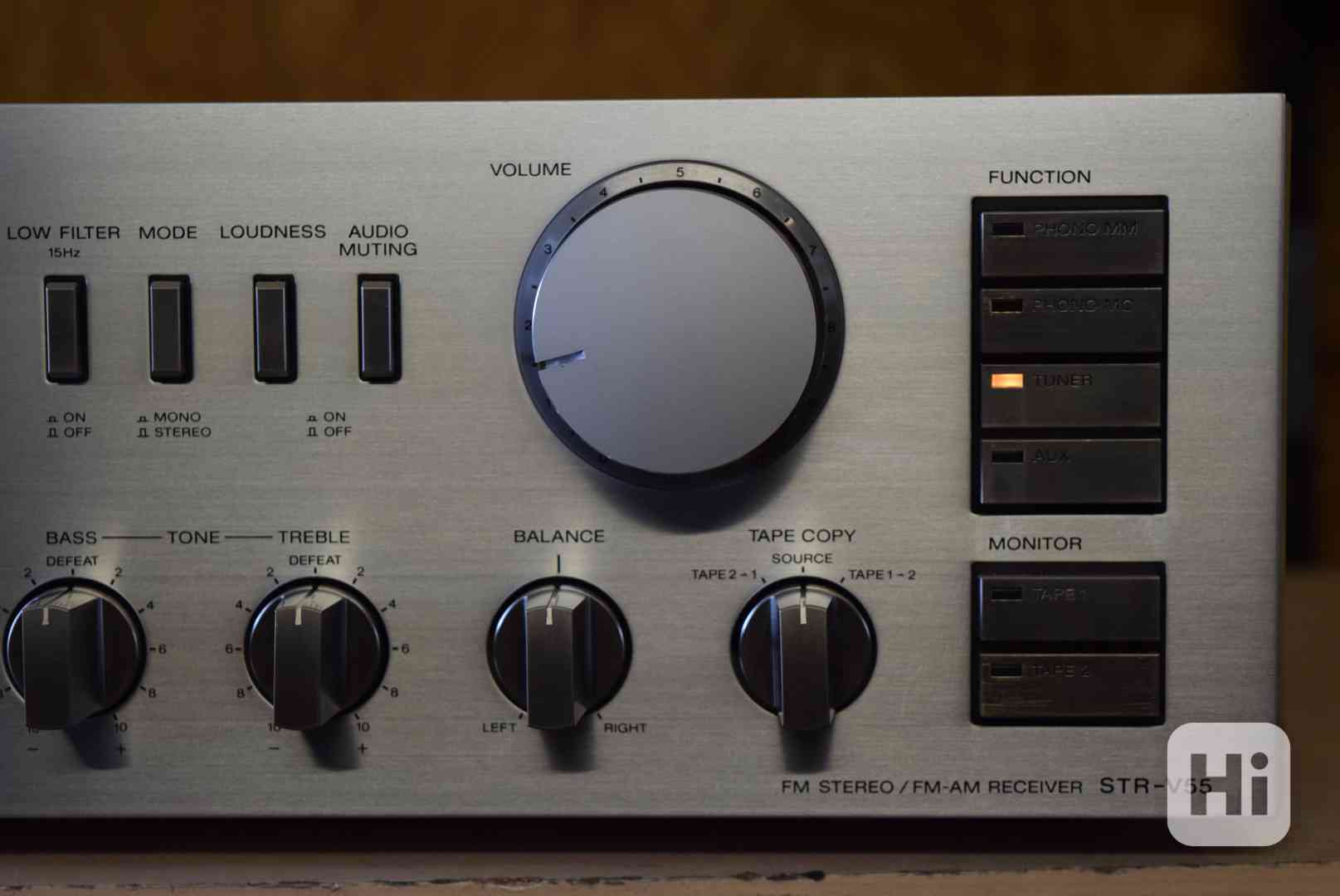 SONY STR-V55 VINTAGE STEREO RECEIVER !! - bazar - Hyperinzerce.cz