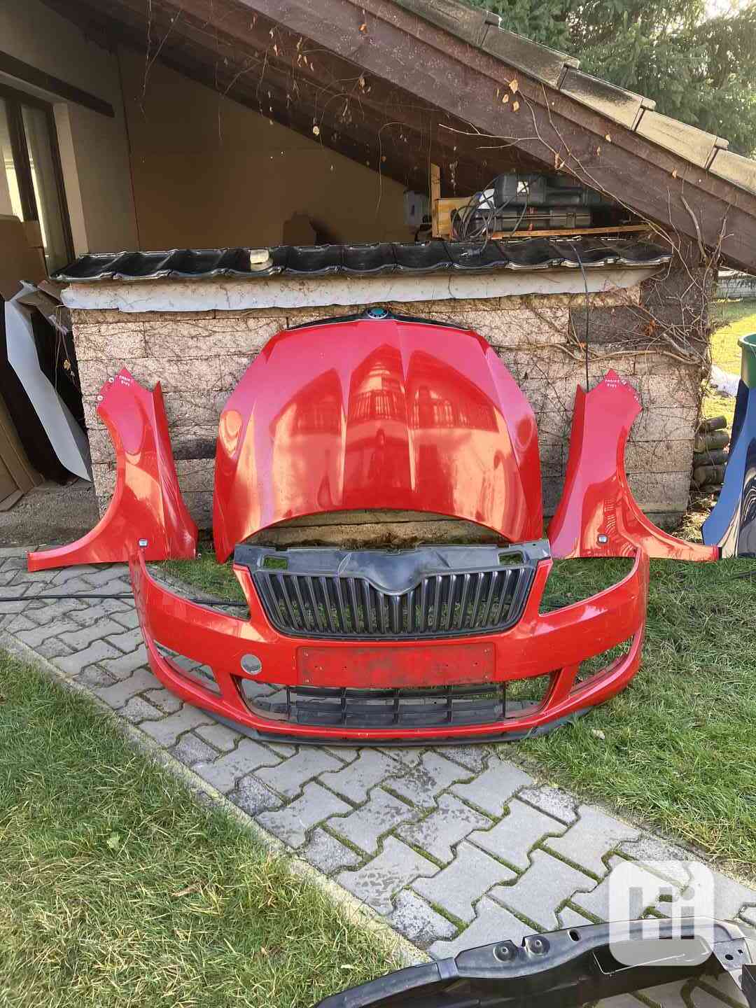 skoda fabia II 2 lift kapota 8151 naraznik dily predek - bazar ...