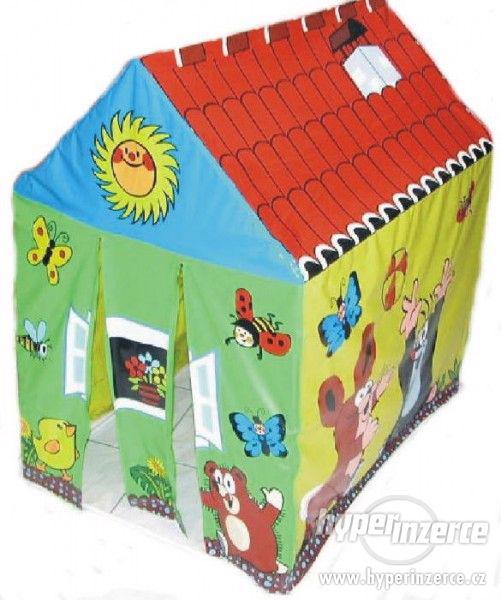 dětský stan, domeček s krtečkem - bazar - Hyperinzerce.cz